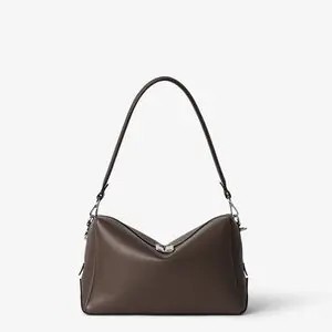 Fendi Lui Chocolate Brown Leather Bag